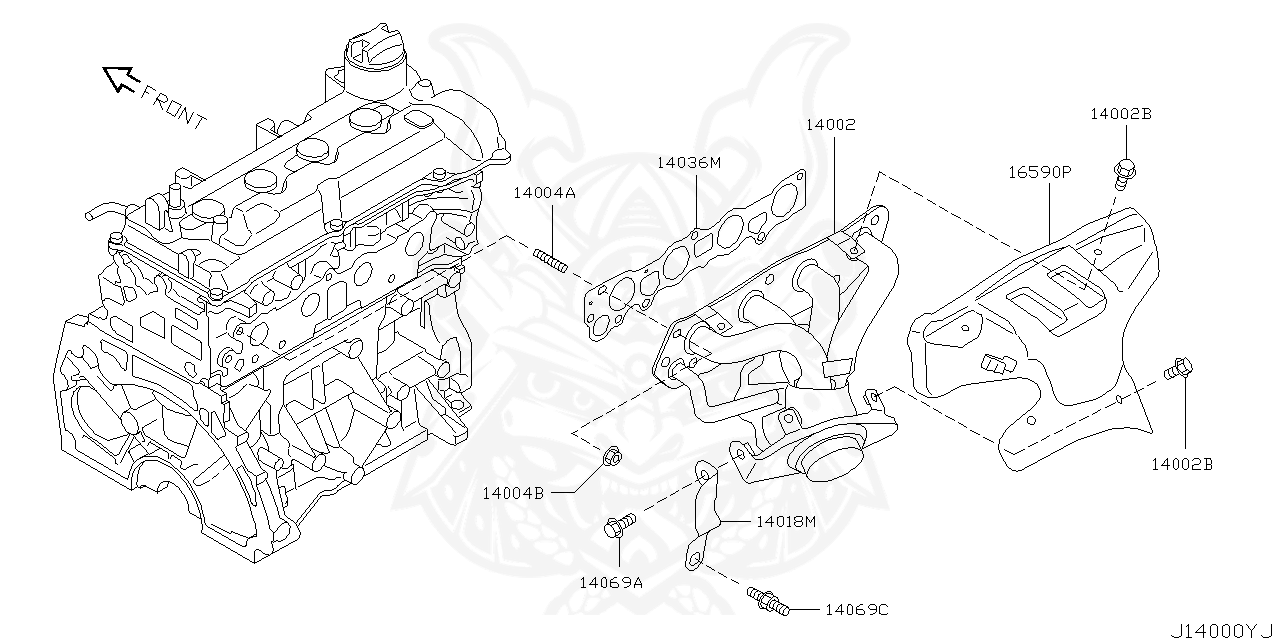 14069-7J500 - Nissan - Bolt - Nengun Performance