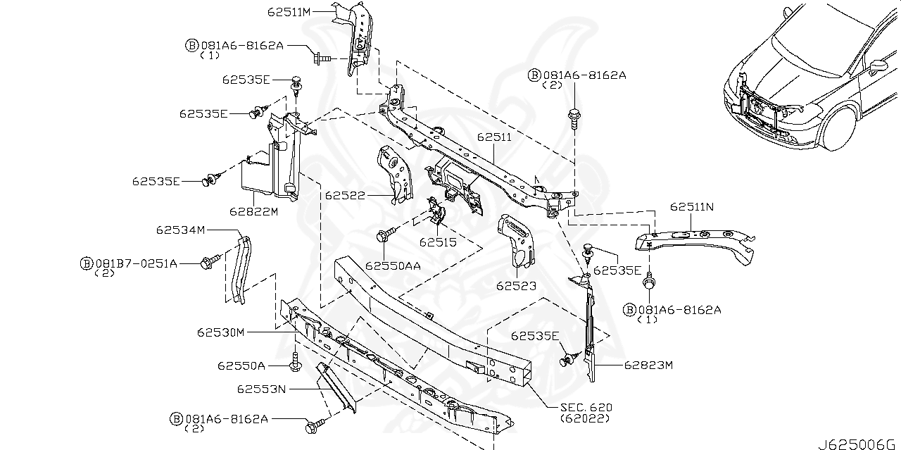 01125-01411 - Nissan - Bolt - Nengun Performance