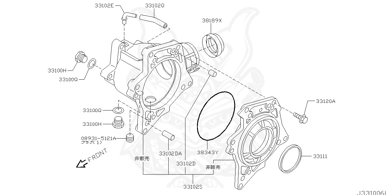 11026-4N200 - Nissan - Gasket, Drain Plug - Nengun Performance
