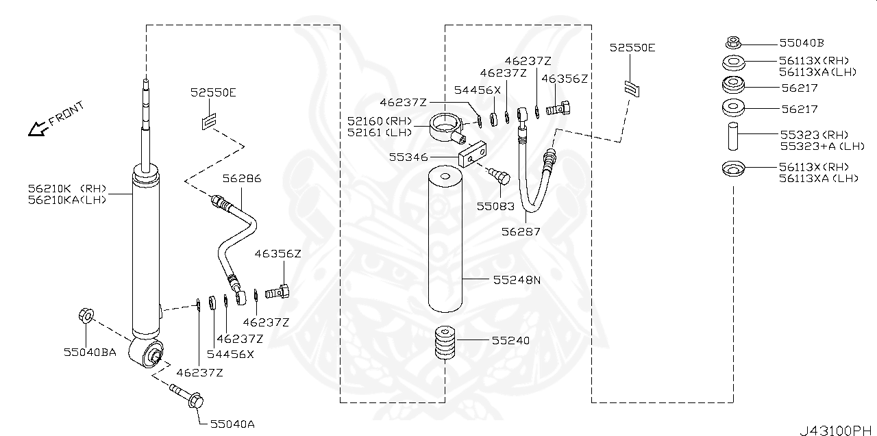 46237-A4600 - Nissan - Clutch Gasket - Nengun Performance