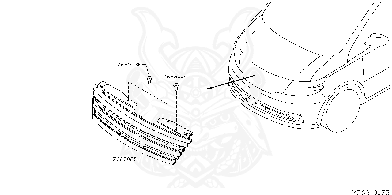 01553-08541 - Nissan - Clip - Nengun Performance