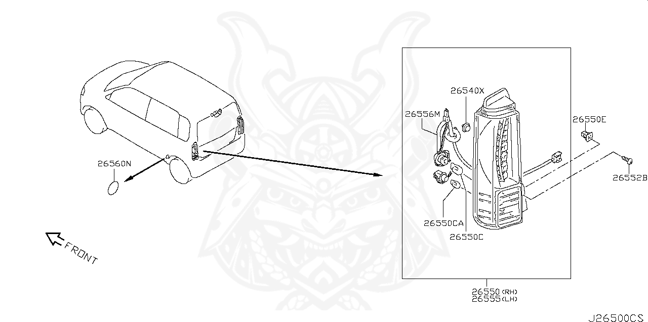 AY080-0Y008 - Nissan - Bulb - Nengun Performance