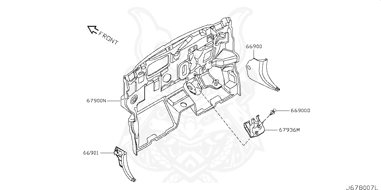01553-05933 - Nissan - Clip - Nengun Performance