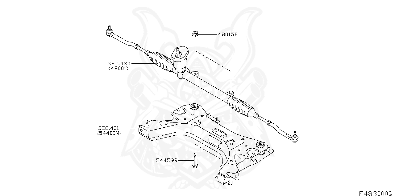 54588-EN00A - Nissan - Nut - Nengun Performance