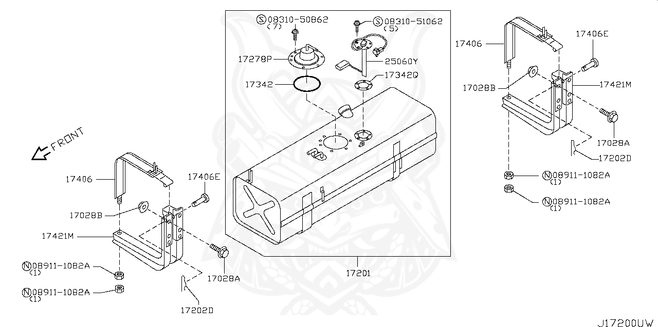 17342-01A00 - Nissan - O-Ring - Nengun Performance