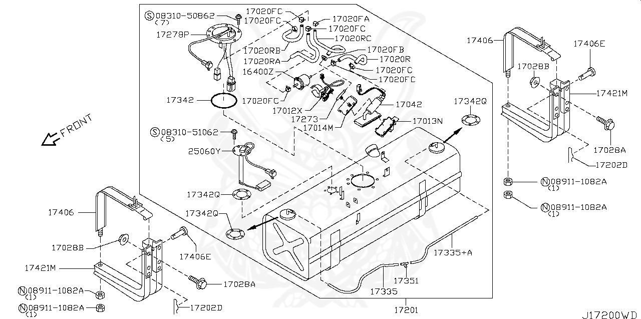 17342-01A00 - Nissan - O-Ring - Nengun Performance