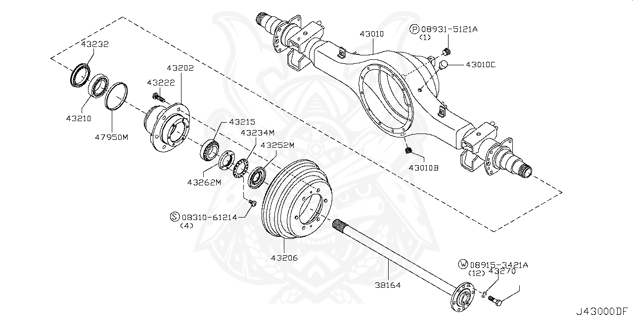 43254-0T000 - Nissan - Oil Seal - Nengun Performance