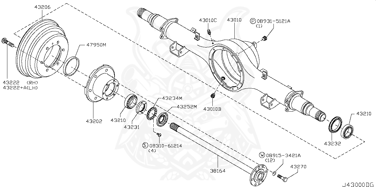 32103-U840A - Nissan - Rear Diff Drain Plug - Nengun Performance