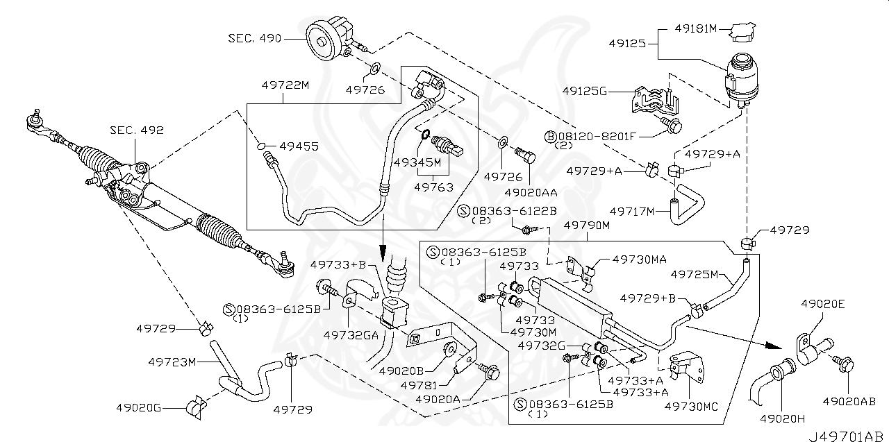 49745-01E00 - Nissan - Seal, O Ring - Nengun Performance