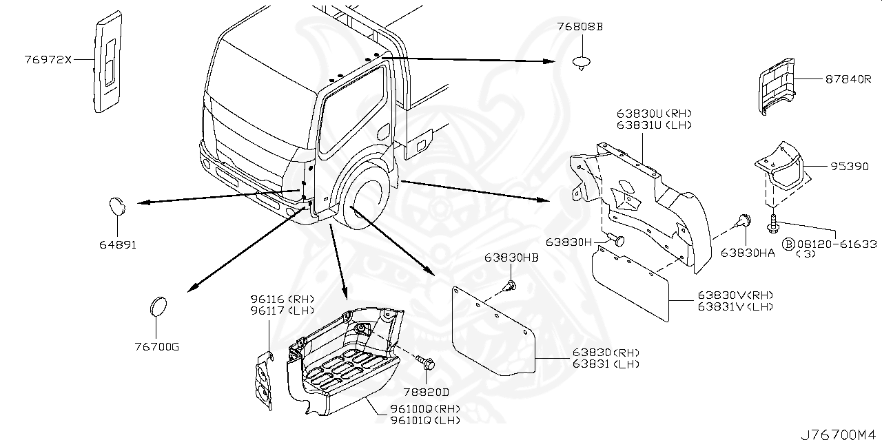 90497-8H30A - Nissan - Bolt - Nengun Performance