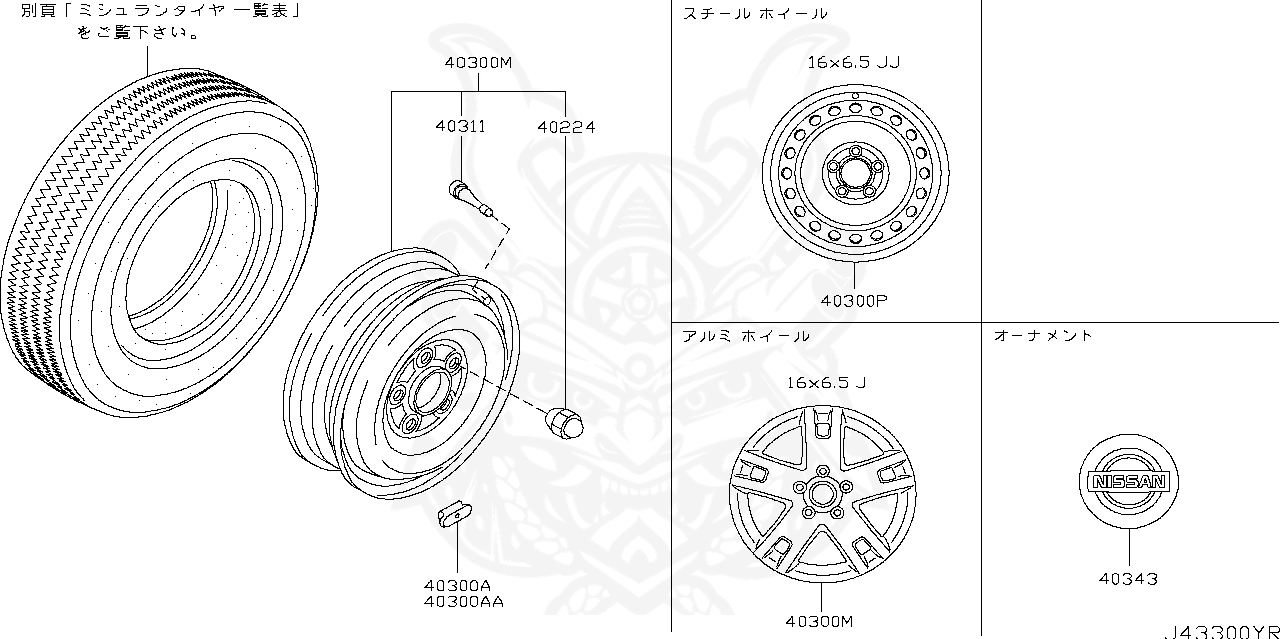 40224-V5510 - Nissan - Nut, Road wheel - Nengun Performance