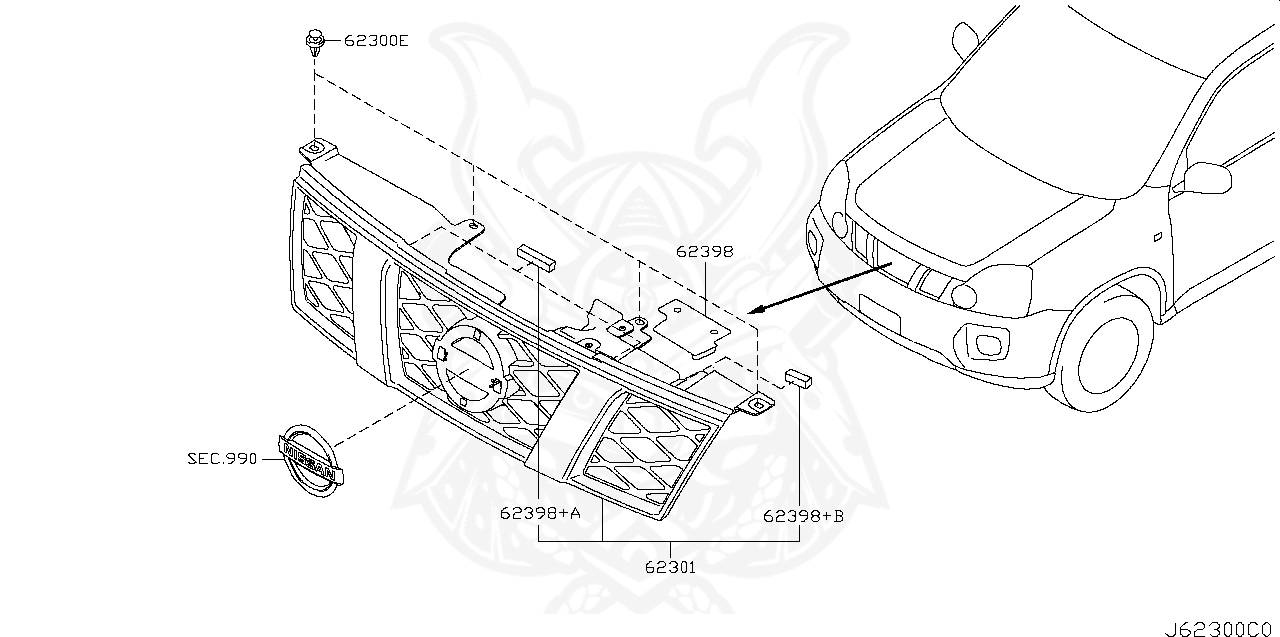 01553-10501 - Nissan - Clip - Nengun Performance