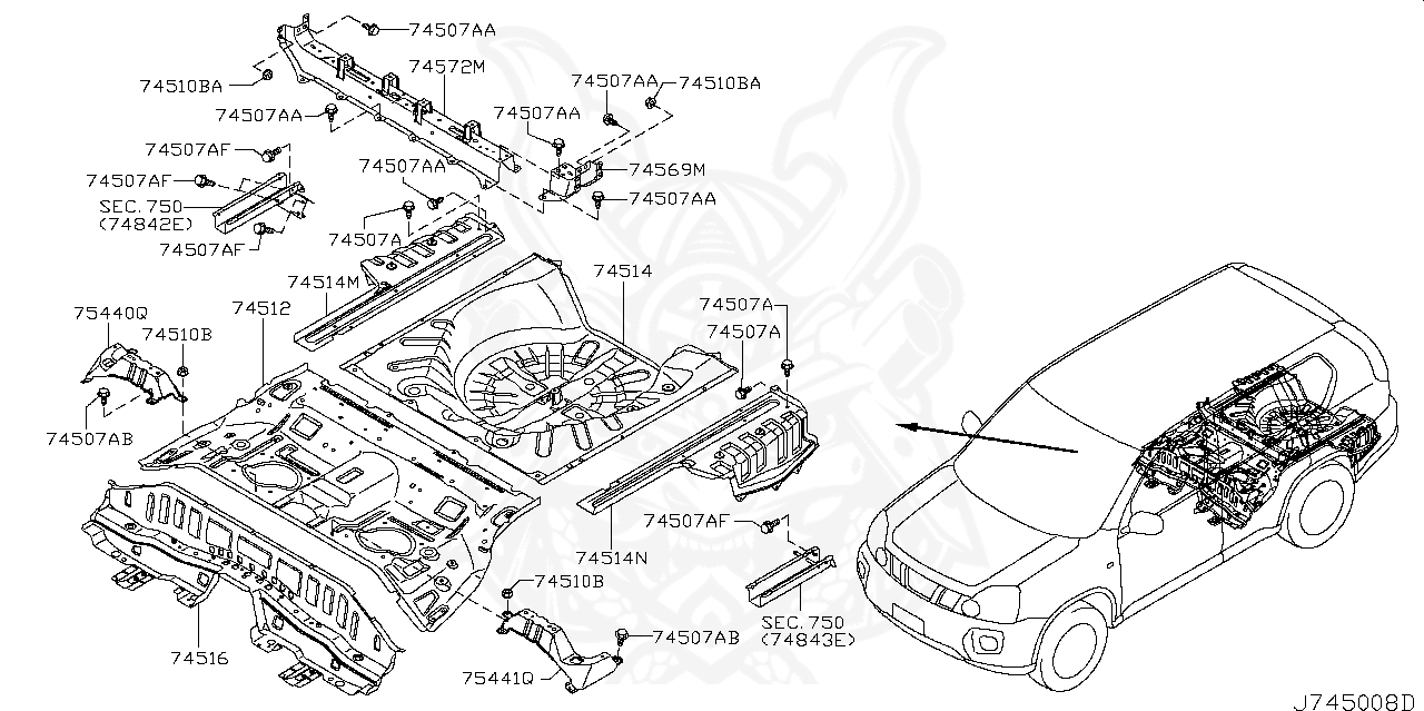 01121-N8041 - Nissan - Bolt - Nengun Performance
