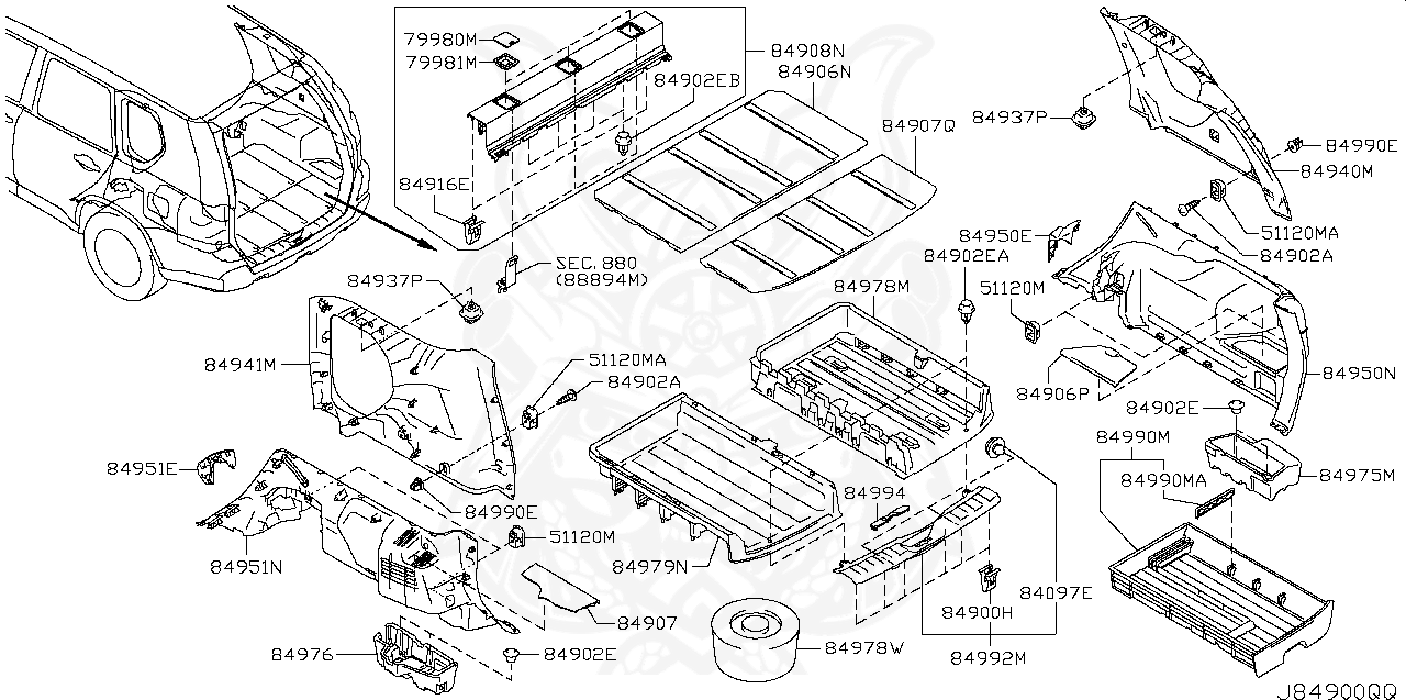 01553-30001 - Nissan - Clip - Nengun Performance