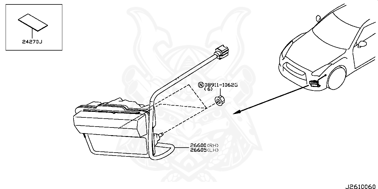 24271-N7100 - Nissan - Protector, Harness - Nengun Performance