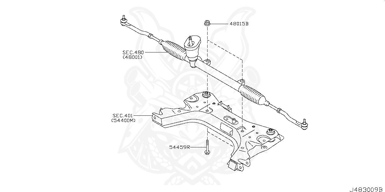 54588-EN00A - Nissan - Nut - Nengun Performance