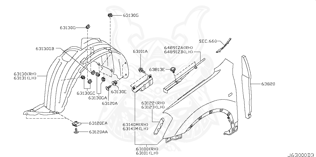 01454-N5061 - Nissan - Screw, Taping - Nengun Performance