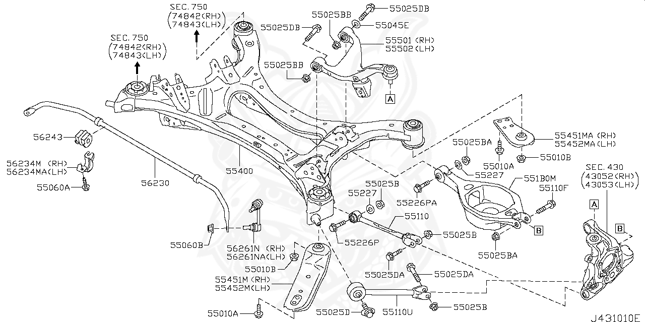 40262-JA000 - Nissan - Nut - Nengun Performance