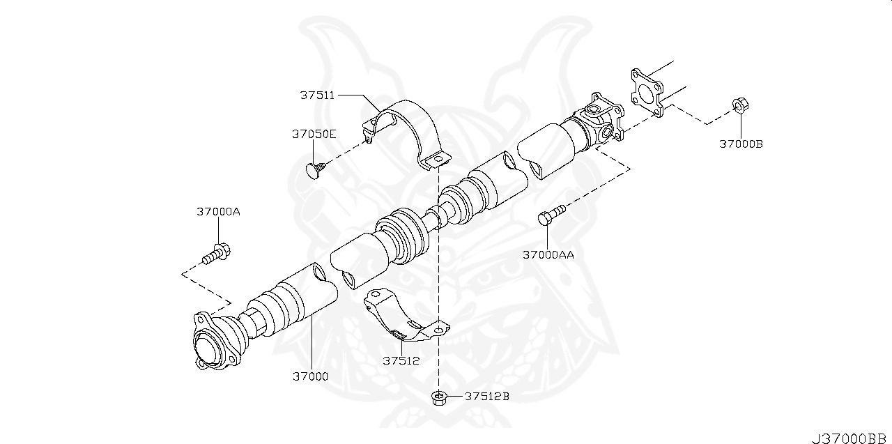 01553-01A50 - Nissan - Clamp, Propeller Shaft Balance - Nengun Performance