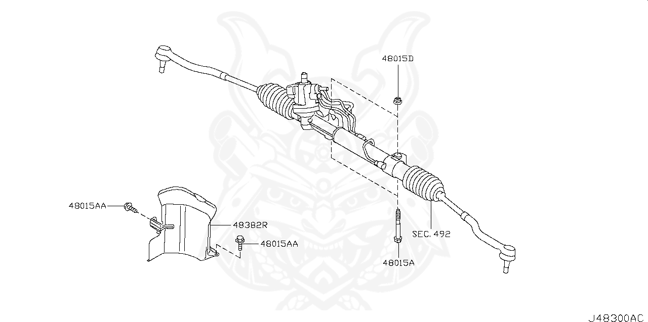 01125-N6011 - Nissan - Bolt - Nengun Performance