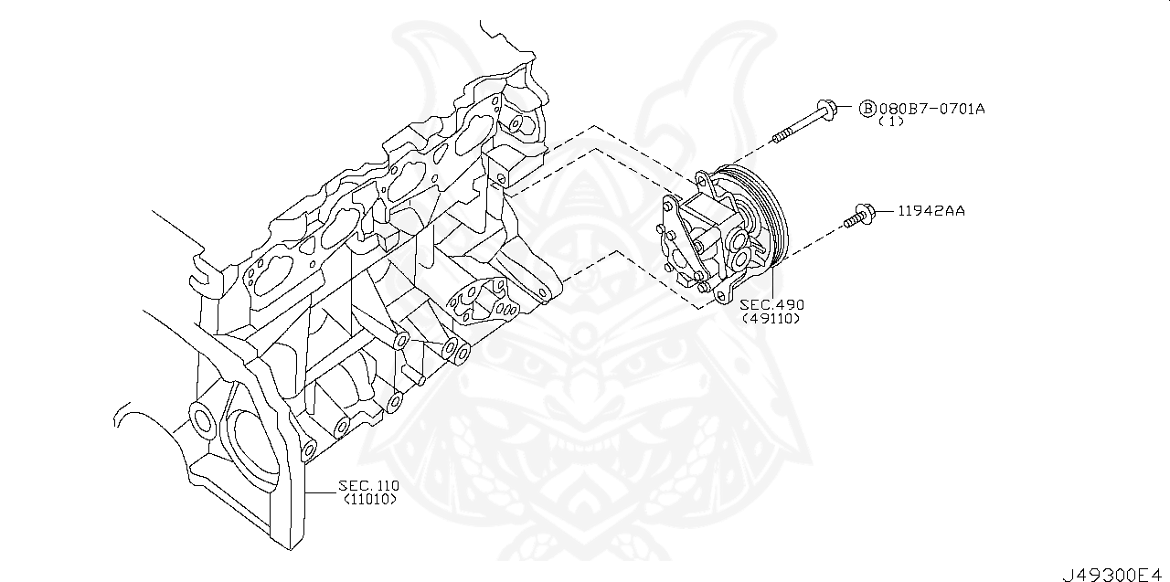01125-03381 - Nissan - Bolt - Nengun Performance