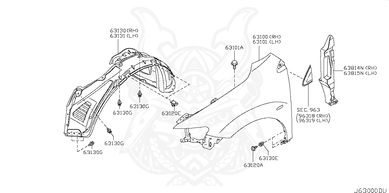 01454-N5061 - Nissan - Screw, Taping - Nengun Performance