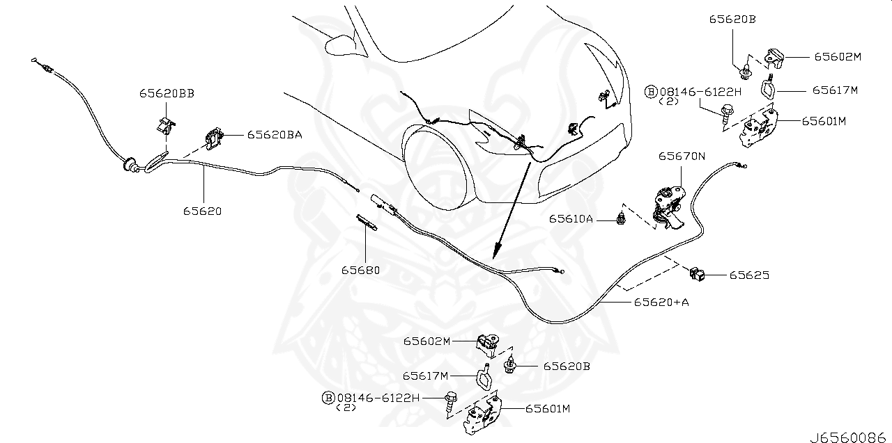 01553-10501 - Nissan - Clip - Nengun Performance