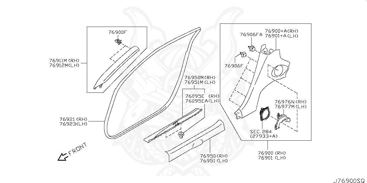 01554-00061 - Nissan - Clip - Nengun Performance