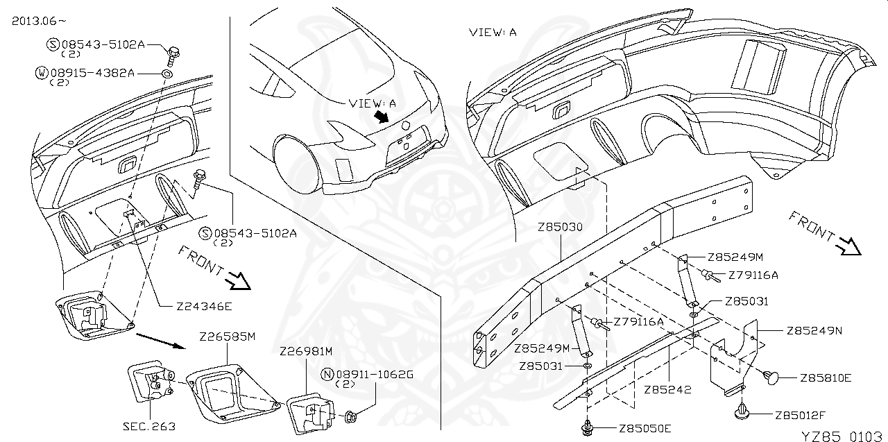 11296-AG000 - Nissan - Clip, Trim - Nengun Performance