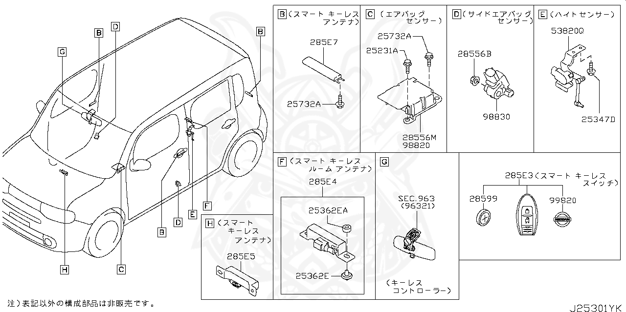 28599-C9900 - Nissan - Battery, Key - Nengun Performance