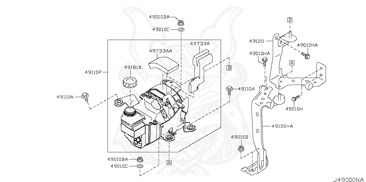 01221-N8011 - Nissan - Nut, Front Bumper - Nengun Performance