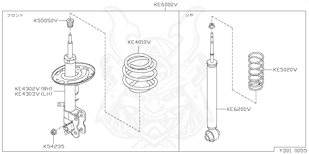 40262-JA000 - Nissan - Nut - Nengun Performance
