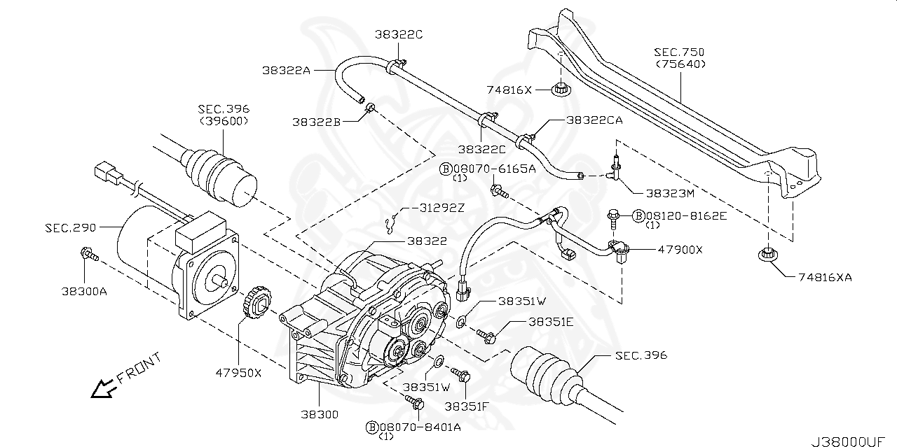 11026-4N200 - Nissan - Gasket, Drain Plug - Nengun Performance