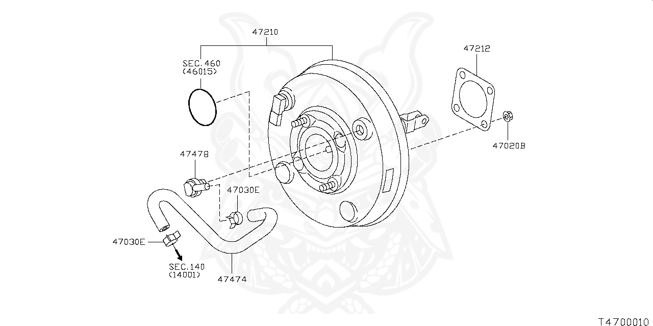 01225-N8011 - Nissan - Nut, Hood - Nengun Performance