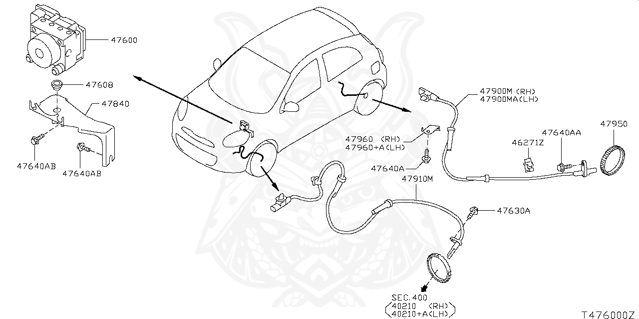 01125-N6011 - Nissan - Bolt - Nengun Performance