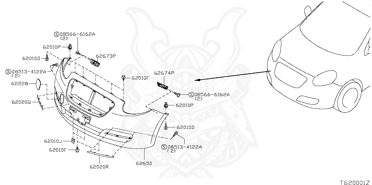 01553-10501 - Nissan - Clip - Nengun Performance