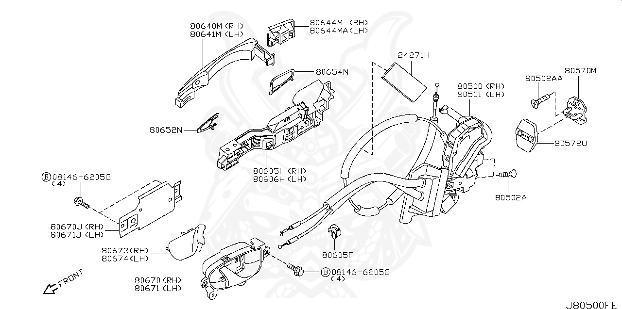 24271-41B00 - Nissan - Protector - Nengun Performance