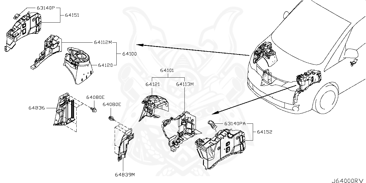 01553-05933 - Nissan - Clip - Nengun Performance
