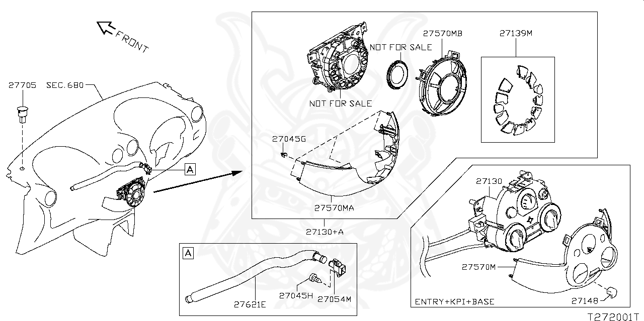 96938-4U01A - Nissan - Clip - Nengun Performance