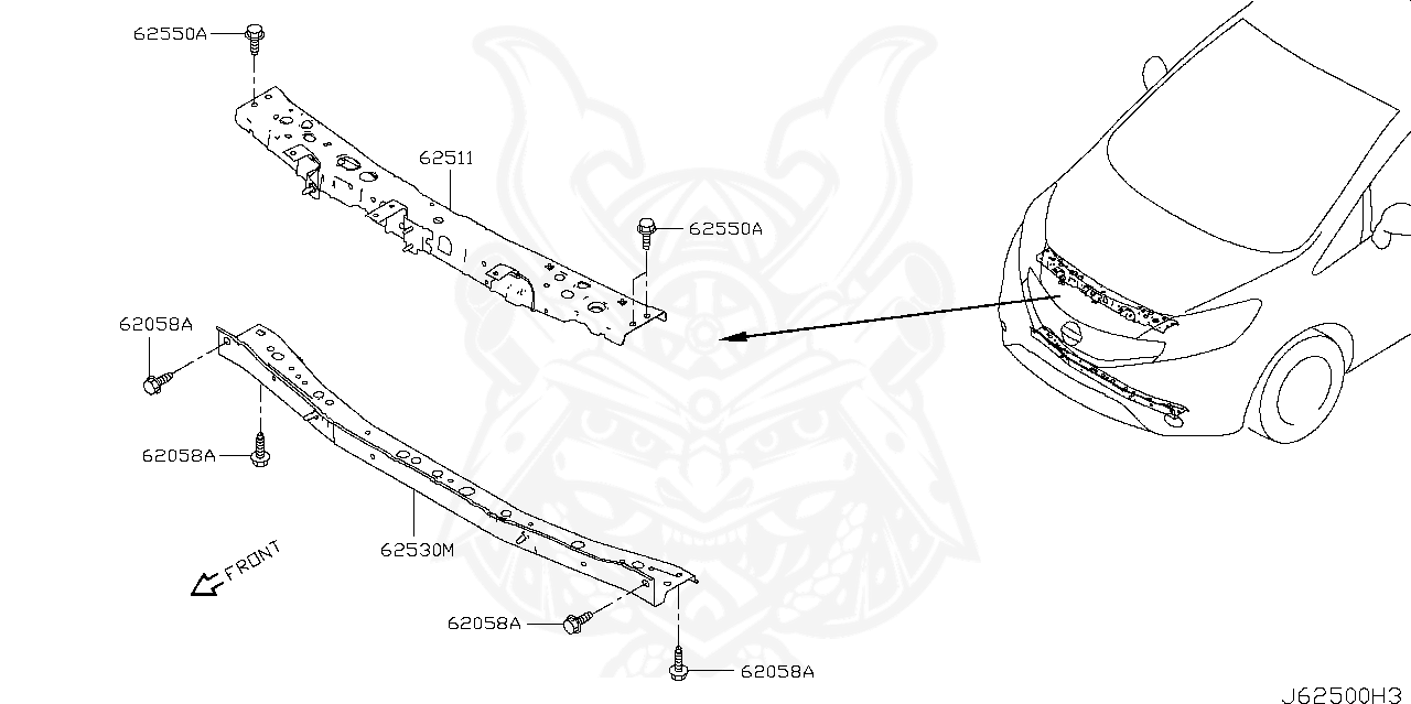 01125-N6061 - Nissan - Bolt - Nengun Performance