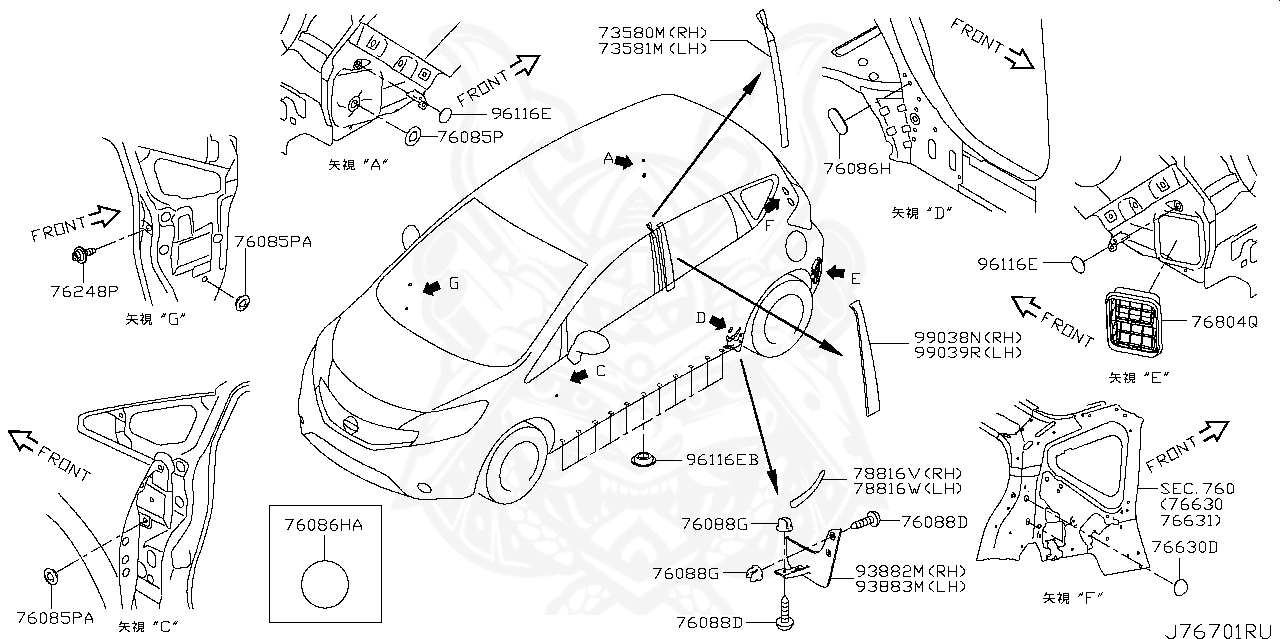 01454-N5061 - Nissan - Screw, Taping - Nengun Performance