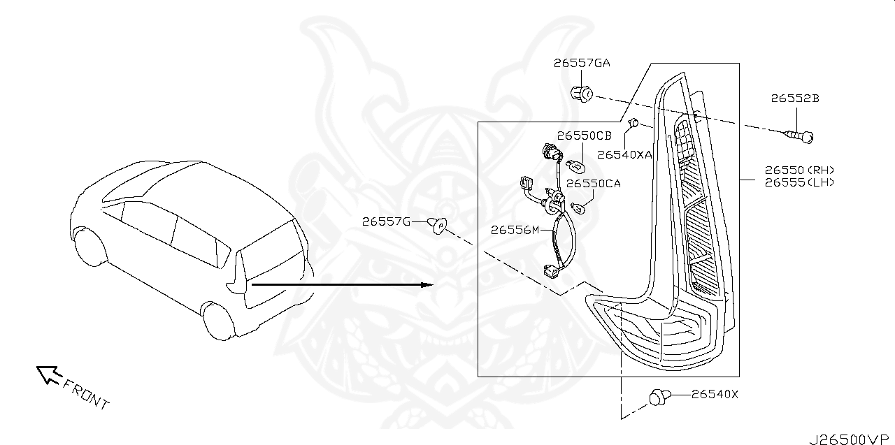 AY080-0Y008 - Nissan - Bulb - Nengun Performance