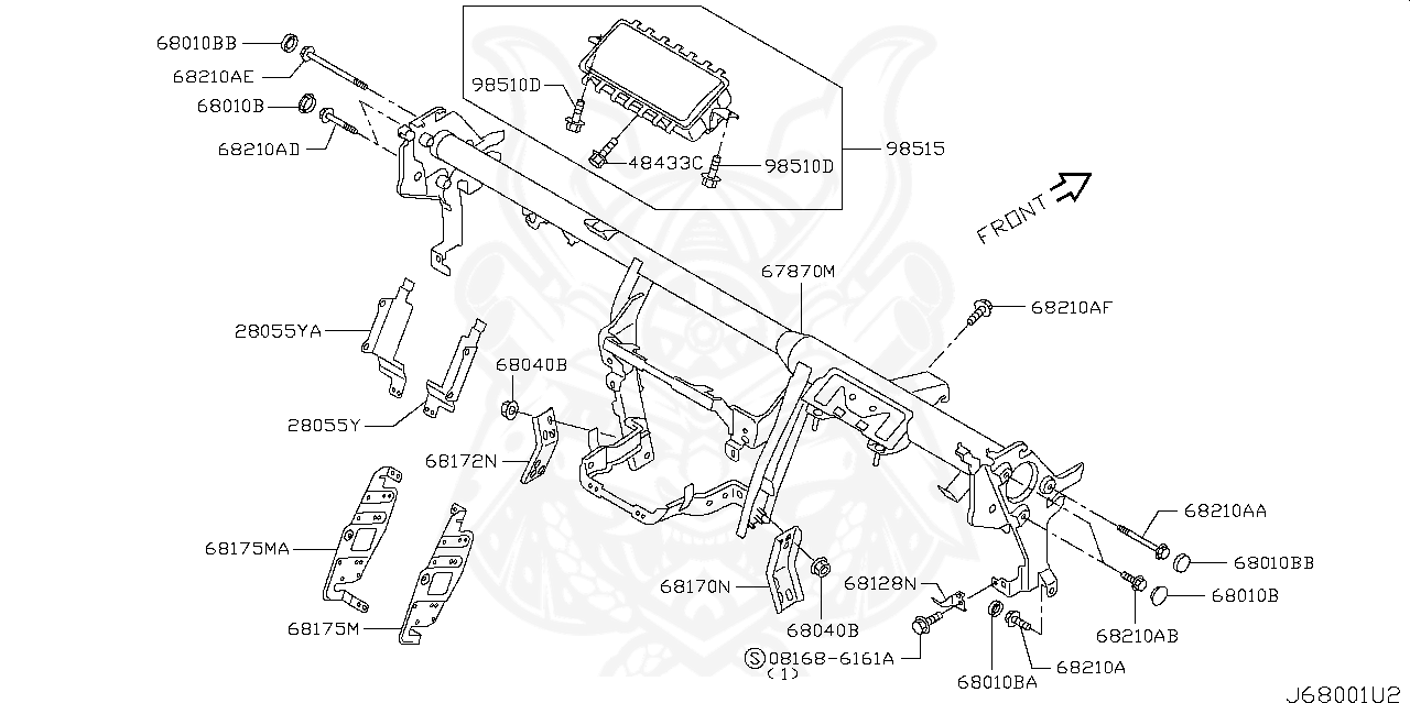 01121-N8041 - Nissan - Bolt - Nengun Performance