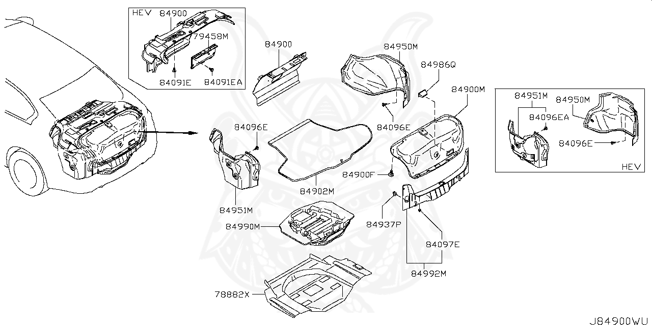 01553-30001 - Nissan - Clip - Nengun Performance