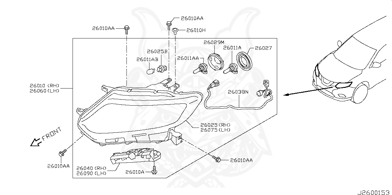 01553-05933 - Nissan - Clip - Nengun Performance