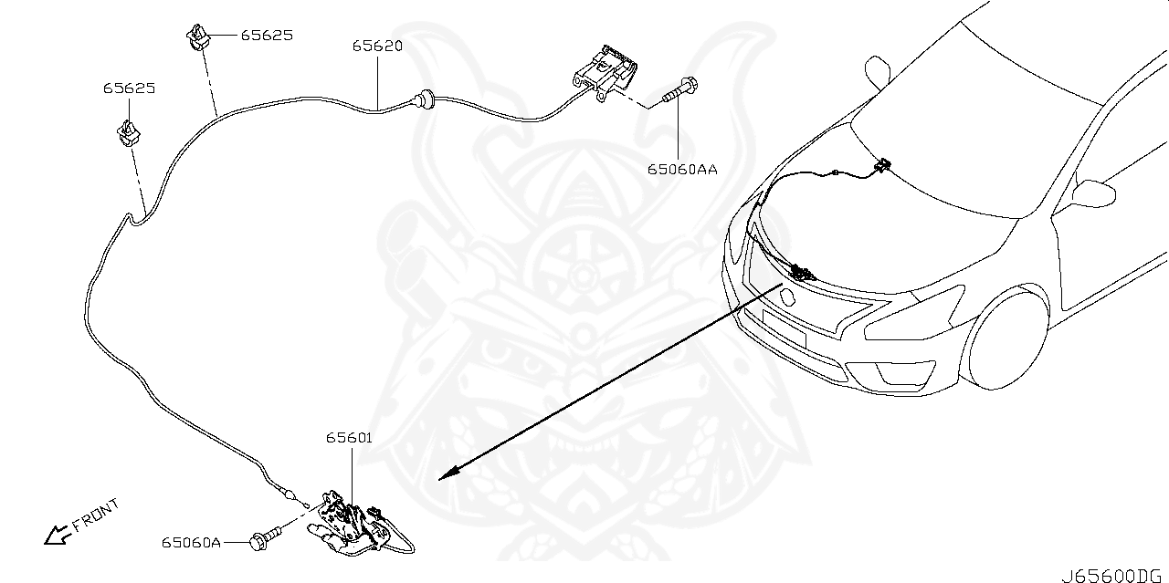 01125-N6011 - Nissan - Bolt - Nengun Performance