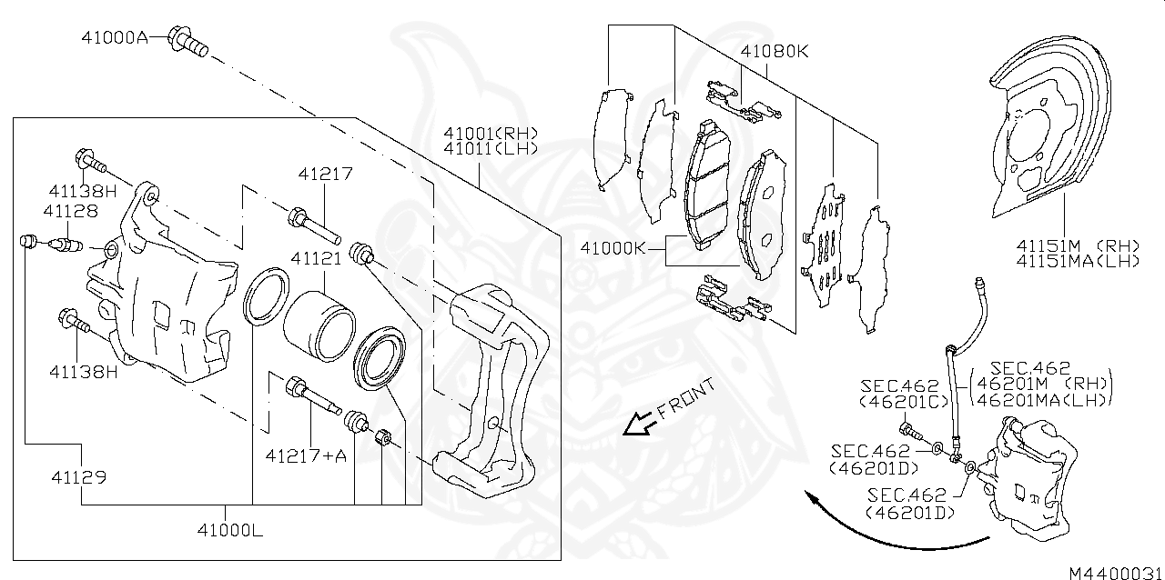 41005-AU00A - Nissan - Bolt - Nengun Performance