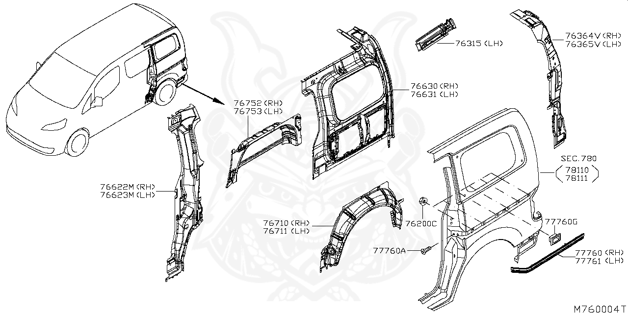 01221-N6011 - Nissan - Nut - Nengun Performance