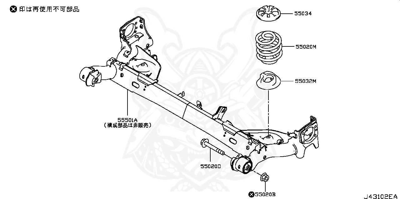 54588-ED00A - Nissan - Nut - Nengun Performance