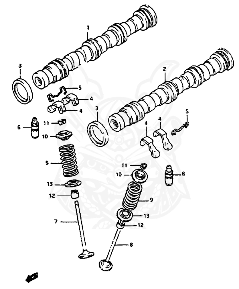 09289-05012 - Suzuki - Valve Seal - Nengun Performance